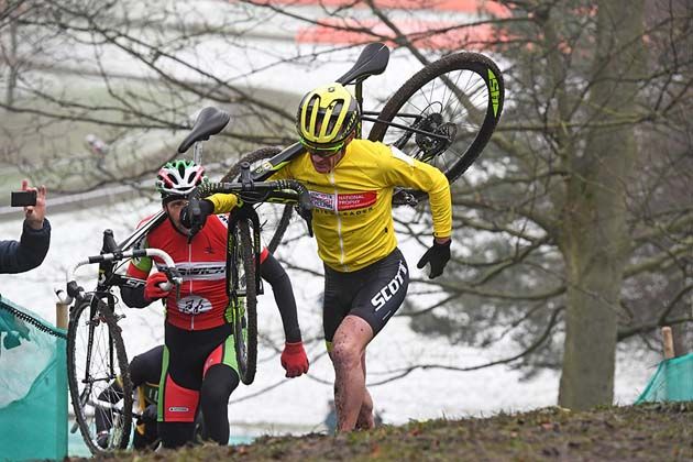 Ian Field seals overall National Trophy cyclocross win in snowy ...