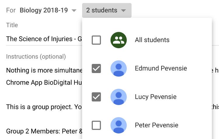 Create Group Assignments in Google Classroom | Tech & Learning