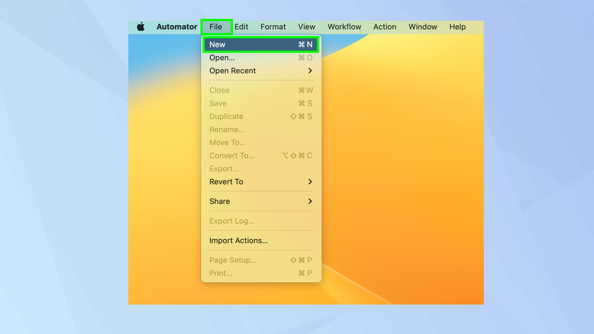 How to use the Automator on Mac | Tom's Guide
