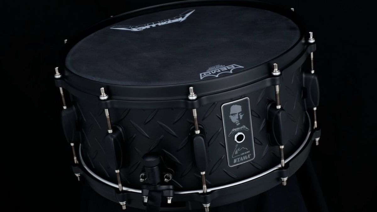 Tama releases Limited Edition Lars Ulrich Black Album 30th Anniversary ...