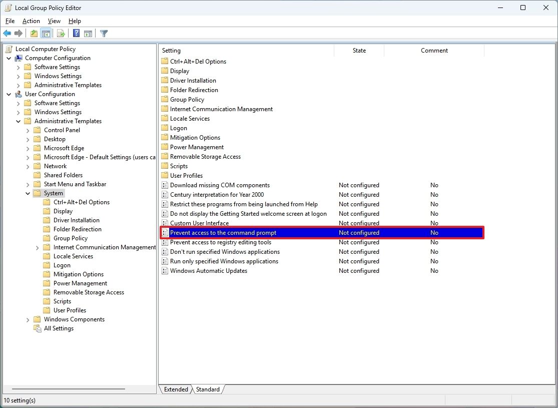 How to disable Command Prompt on Windows 11 and 10 | Windows Central