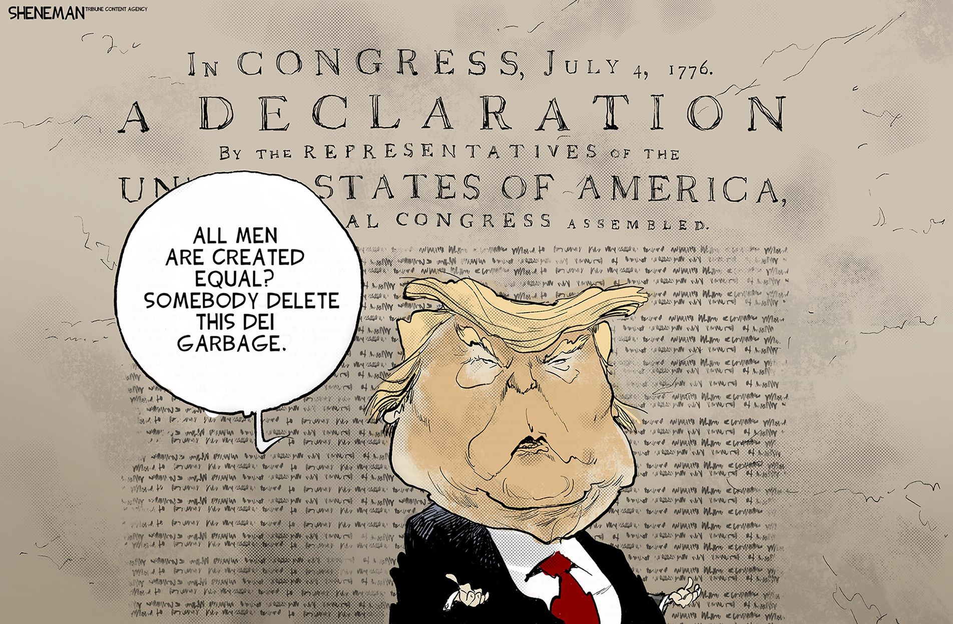 5 meritorious cartoons about the war on DEI | The Week