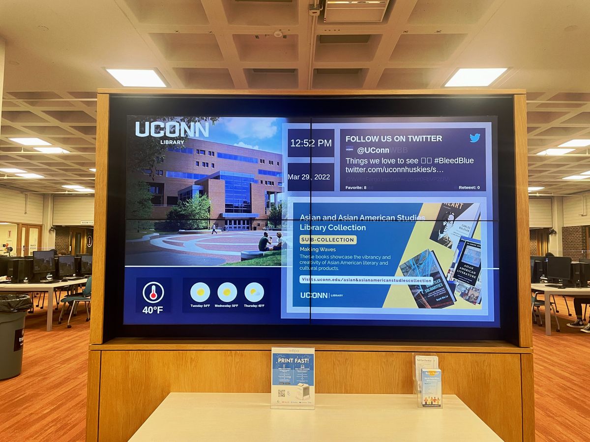Carousel Digital Signage Transitions UConn to Cloud-Based, Campus-Wide ...