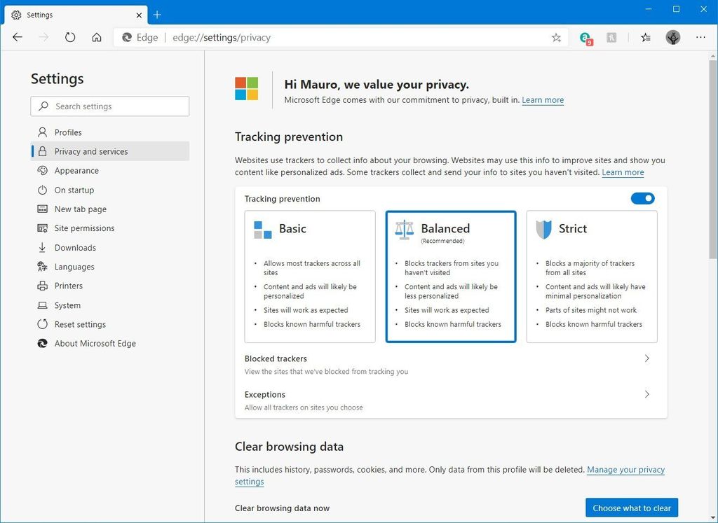 How to start using the new Microsoft Edge browser for Windows 10 ...