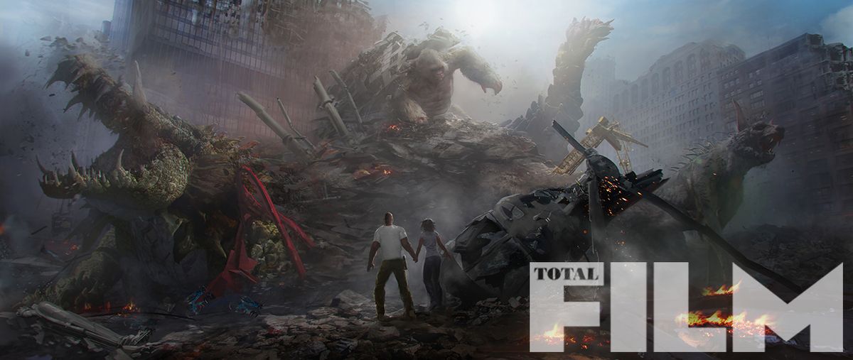 These exclusive new Rampage images show The Rock in action (plus, some ...