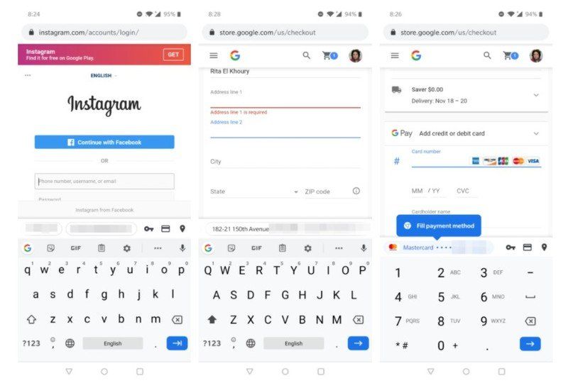 Android 11 To Make Autofill For Passwords Even Better With Keyboard Integration Android Central
