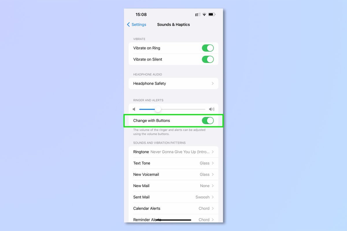 How to change an iPhone's ringer volume using side buttons | Tom's Guide