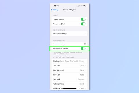 How to change an iPhone's ringer volume using side buttons | Tom's Guide