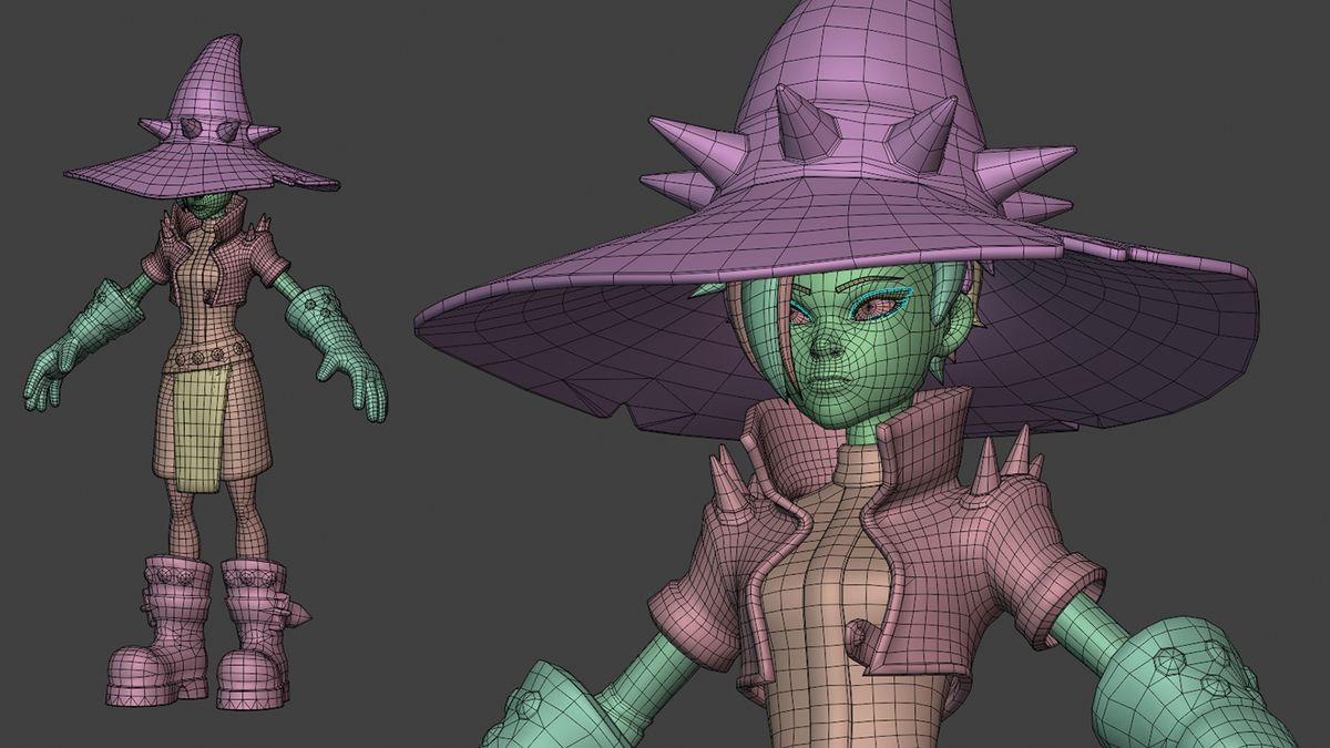Craft a game-ready character asset using ZBrush and Substance 3D Painter | Creative Bloq