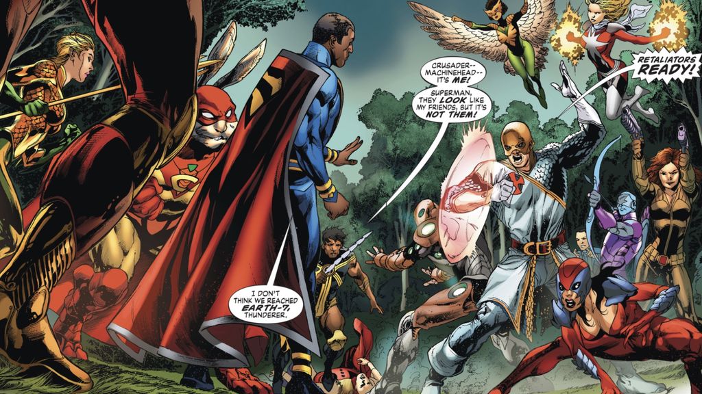 DC's faux-Avengers the Retaliators are the weirdest take on Earth's ...