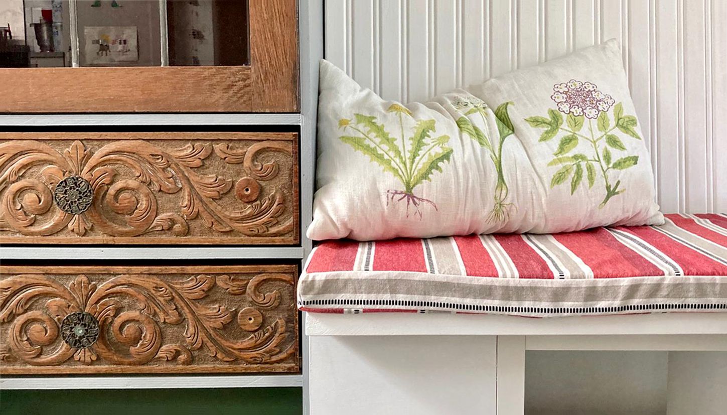 This IKEA KALLAX is now a bespoke kitchen bench | Livingetc