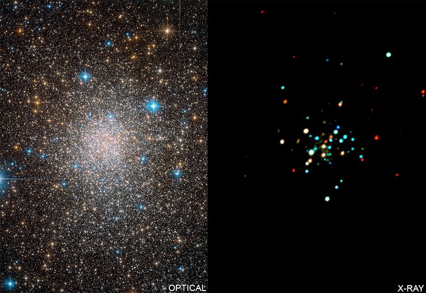 NASA's Chandra X-ray space telescope reveals a double star system with ...