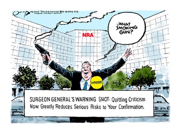 Political cartoon NRA gun rights | The Week