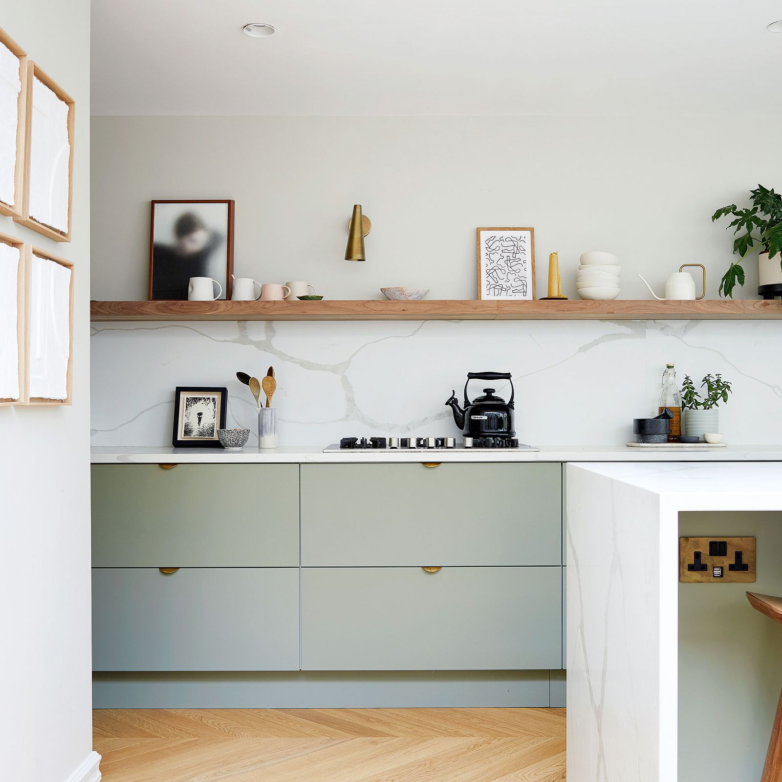 24 ways to add colour to an all-white kitchen | Ideal Home
