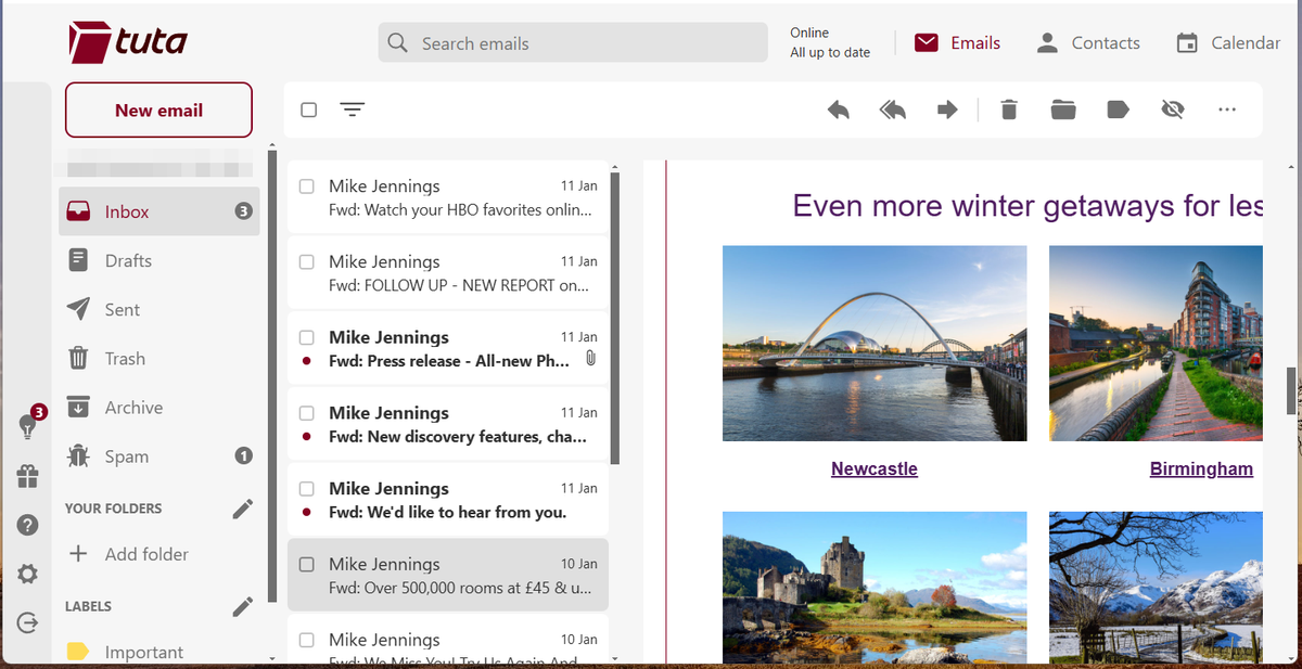 Tuta secure email review | TechRadar
