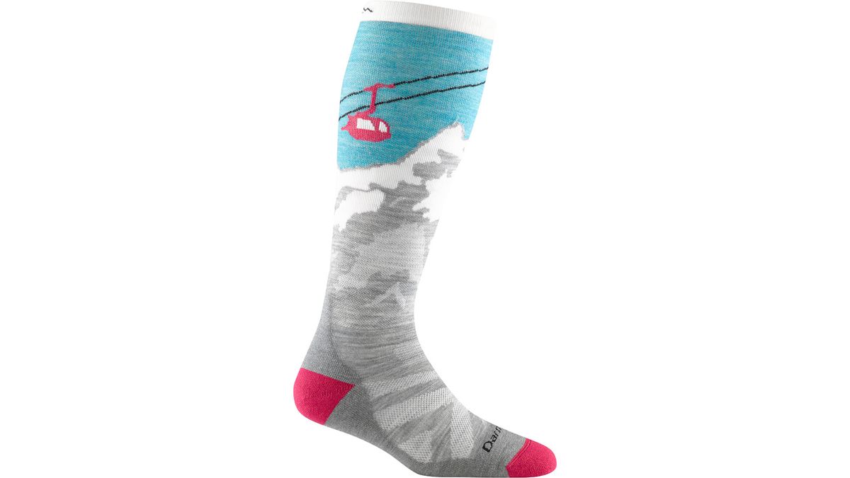 Darn Tough Women's Yeti Over-the-Calf Lightweight Ski & Snowboard Sock ...