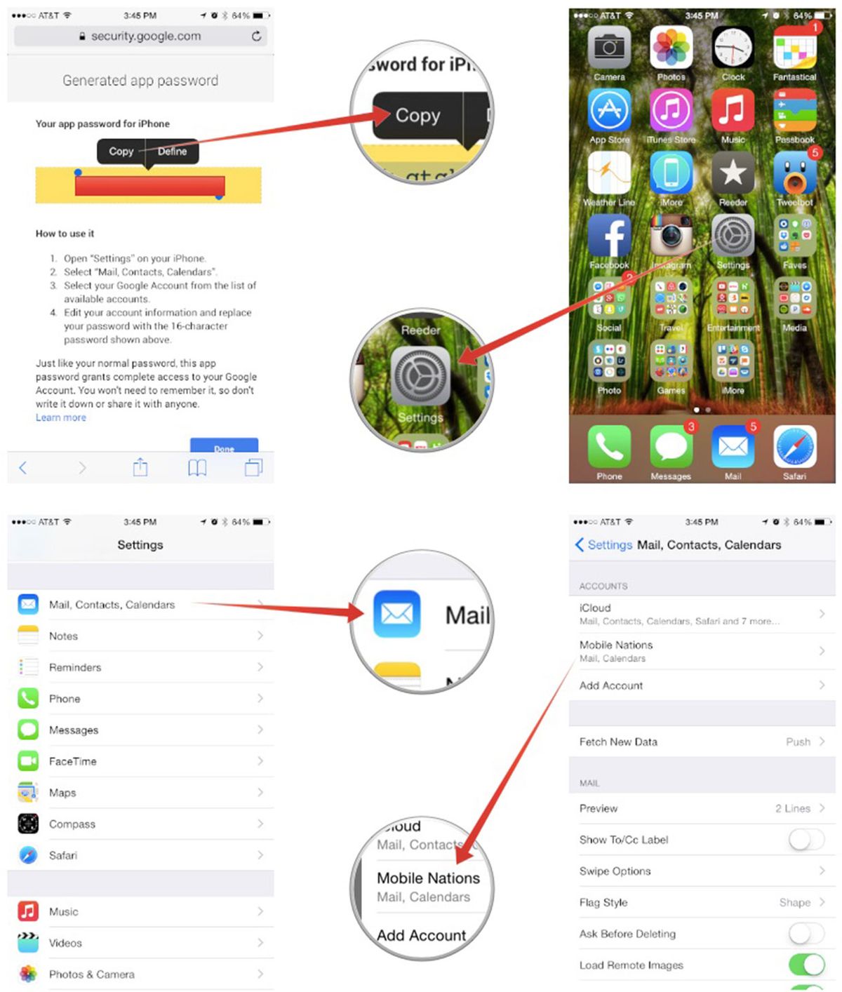 How to add a Gmail or Google apps account to your iPhone or iPad using ...