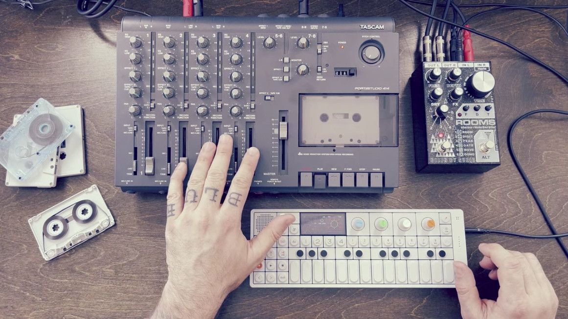 Tascam Portastudio meets Teenage Engineering OP-1 in retro-hipster ...