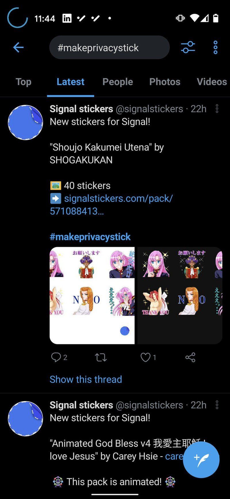 How to add and use stickers in the Signal messaging app | Android Central