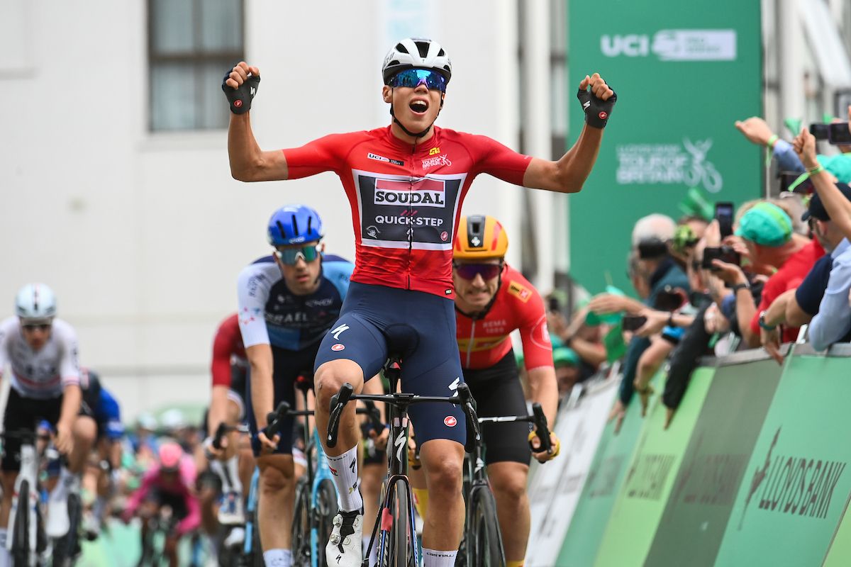 Tour of Britain: Paul Magnier sprints to third stage win on stage 5 ...