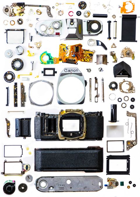 Photographers are actually paying to destroy their old cameras. I know ...