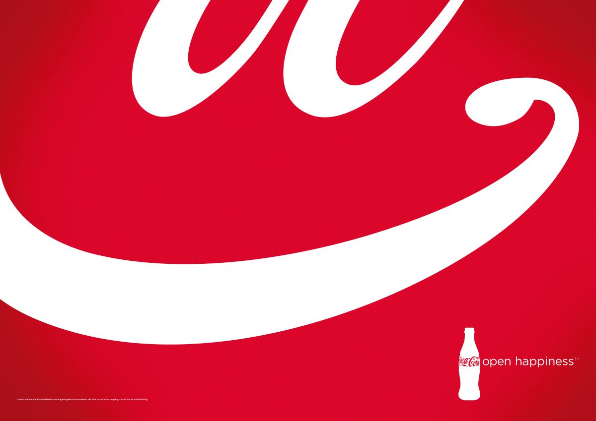 Sorry, but I don't believe the Coca-Cola logo is hiding a secret ...