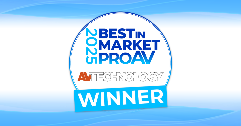 Winners Announced: AV Technology ProAV Best in Market 2025 Awards ...