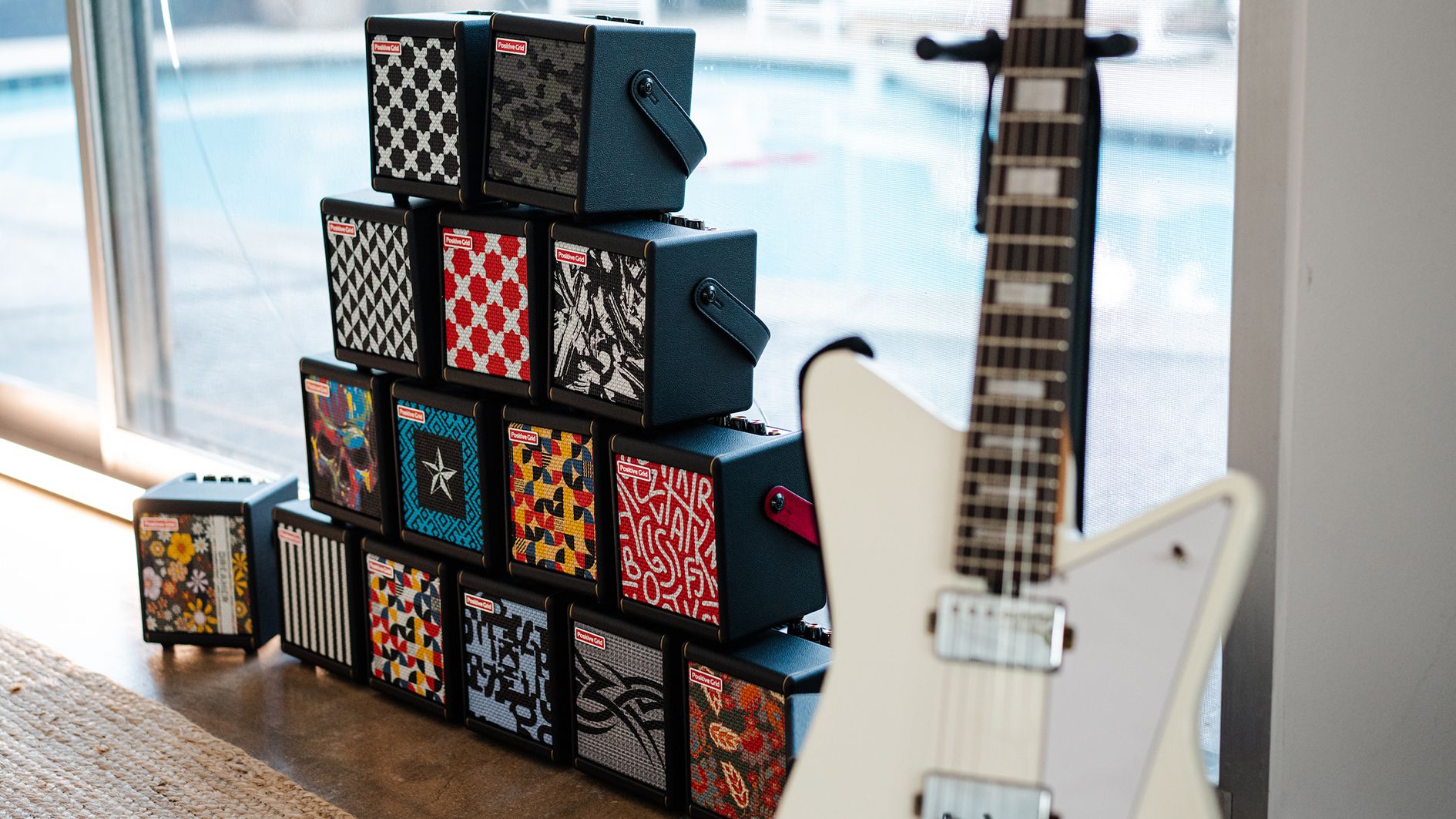 You can now create your own custom grilles for Positive Grid's Spark 40 ...