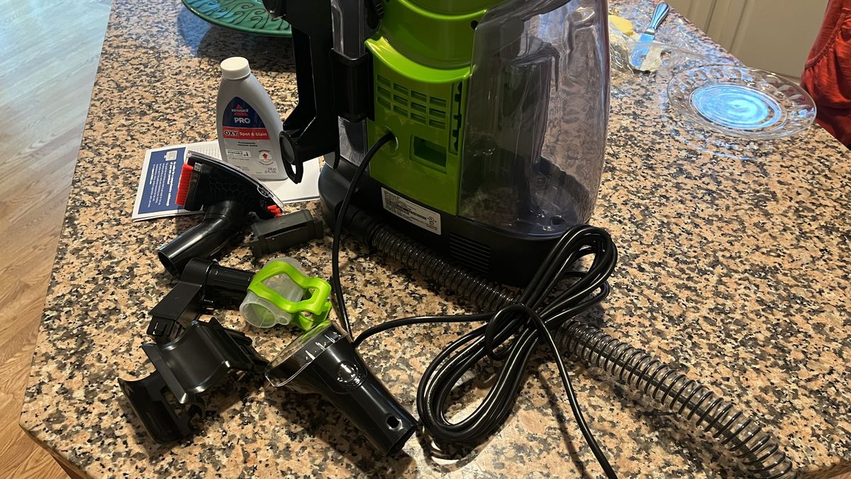 Bissell Little Green ProHeat Portable Carpet Cleaner review | Top Ten ...