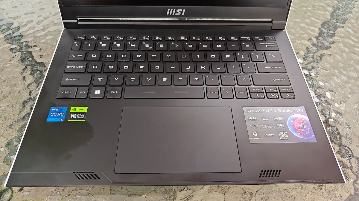 MSI Stealth 14 Studio review | Laptop Mag