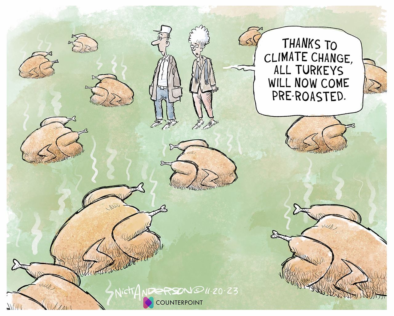 Today's political cartoons - November 21, 2023 | The Week