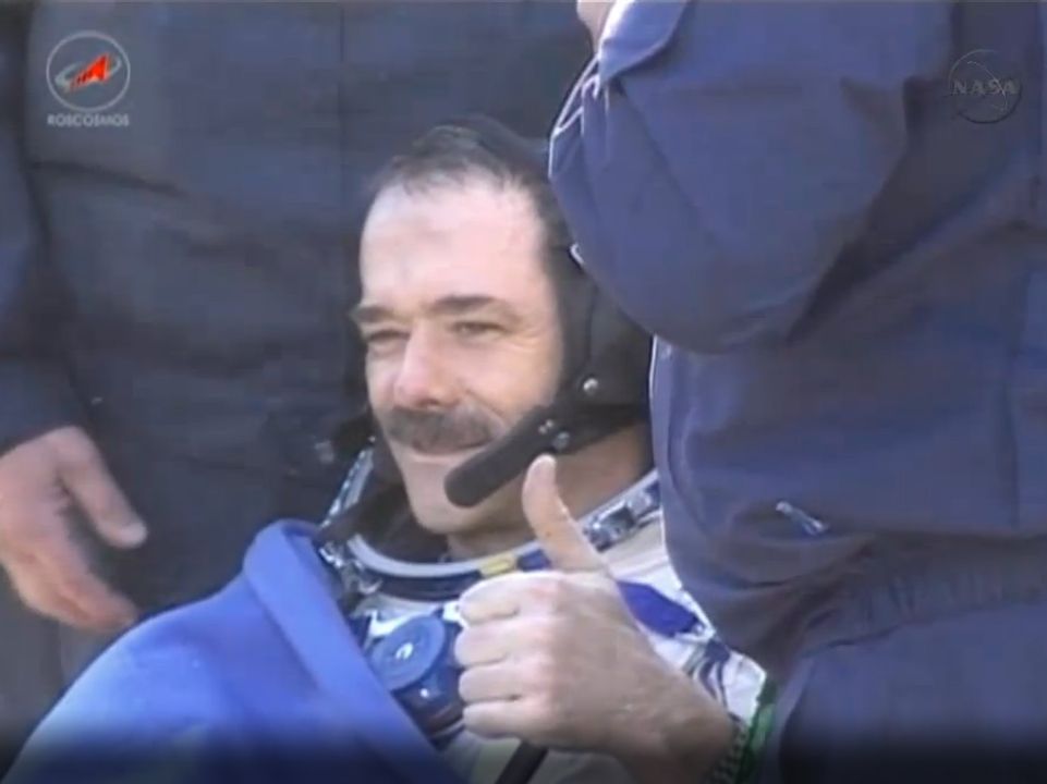Canada Celebrates Star Astronaut Chris Hadfield's Return to Earth | Space