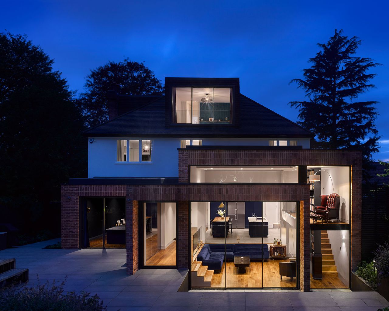 Design house: This home features an extraordinary two-storey extension ...