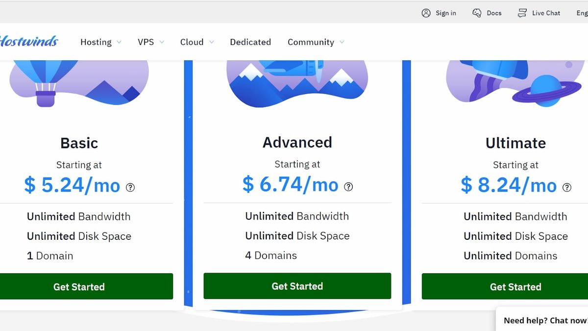 Hostwinds review | Creative Bloq