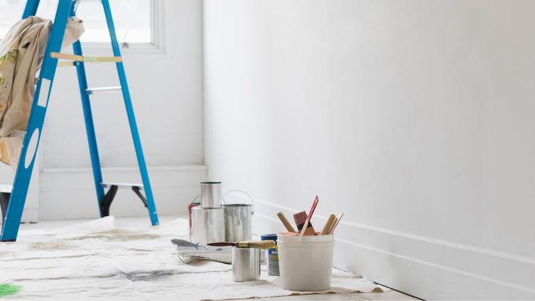 The best way to paint edges without tape: for quick cutting in | Homes ...