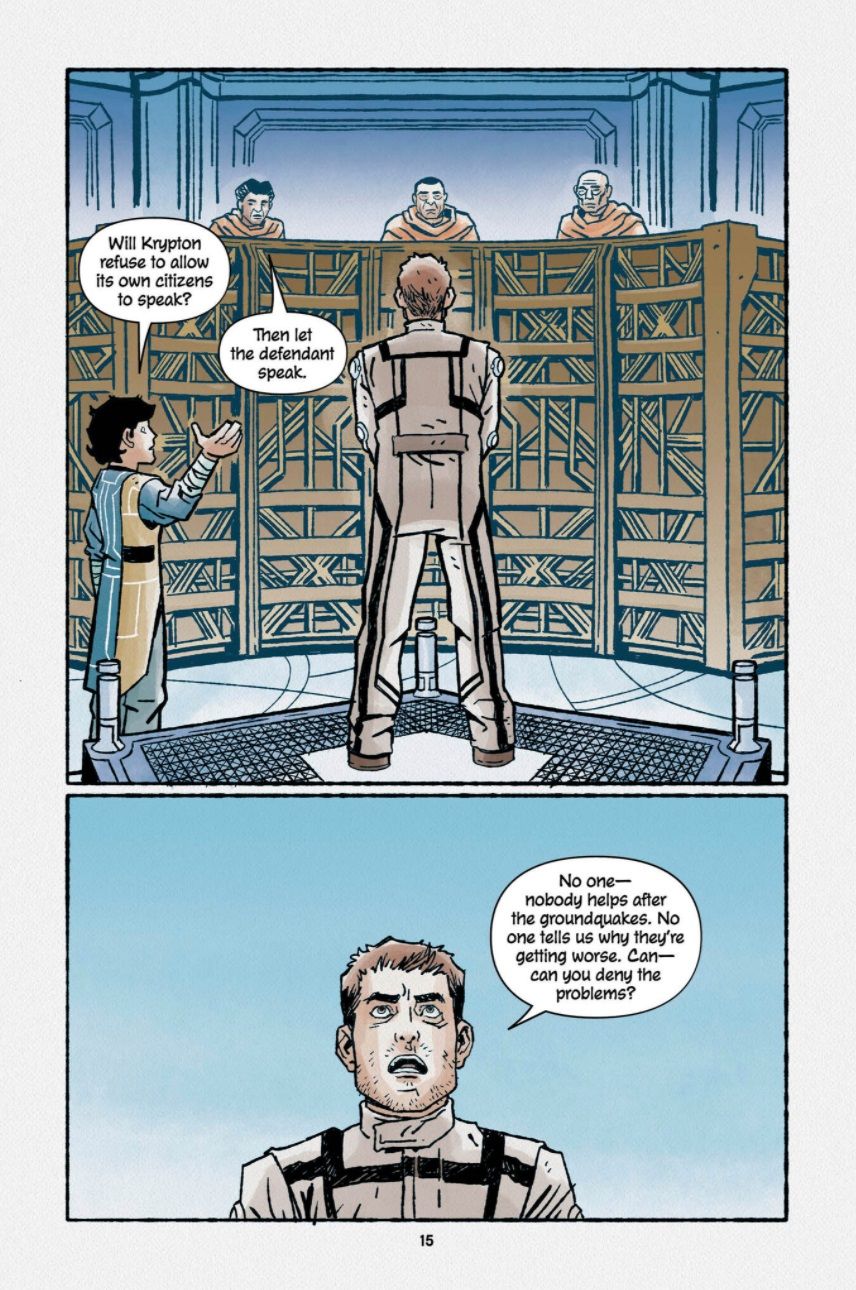 Star-crossed teens witness the doom of Krypton in DC Comics' new 'House ...