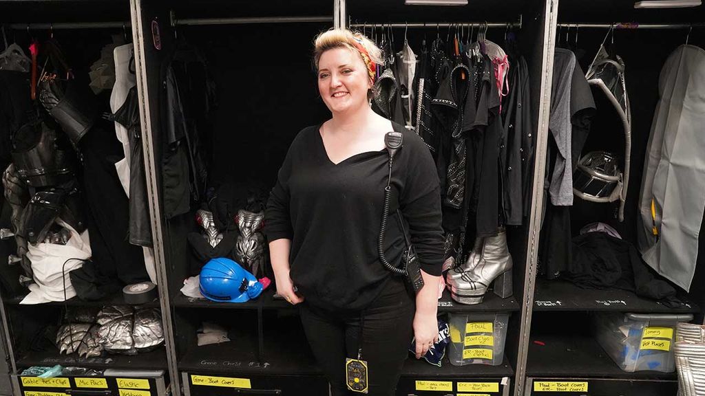 Met the woman who dresses Kiss: Dragon boots and blood-stained armour ...