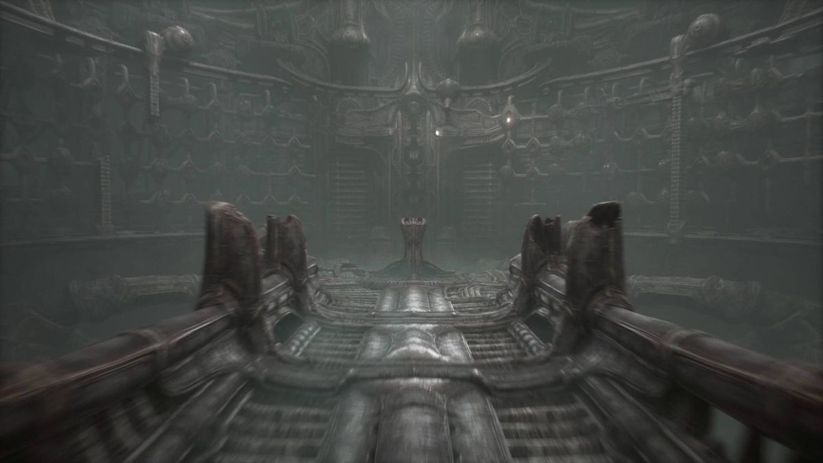 How to open the door in Scorn with the railway and sliding blocks ...