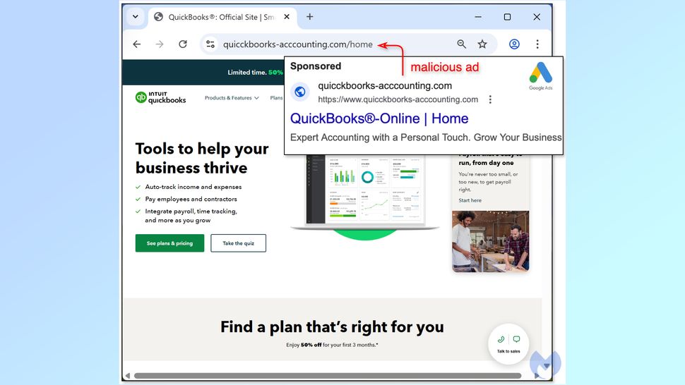 Scammers are impersonating QuickBooks in last-minute tax phishing scam ...