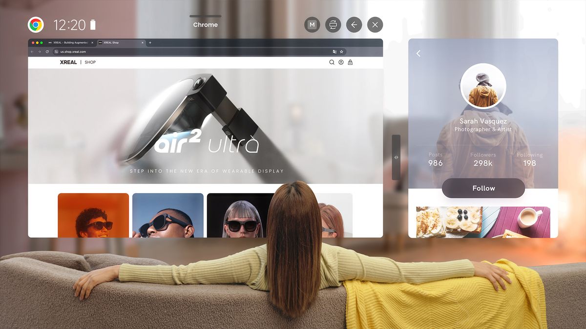 Meet Xreal Beam Pro — this $199 Android device unlocks Vision Pro-like ...