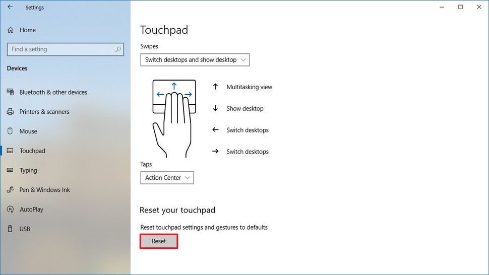 How to customize 'Precision Touchpad' settings on Windows 10 | Windows ...