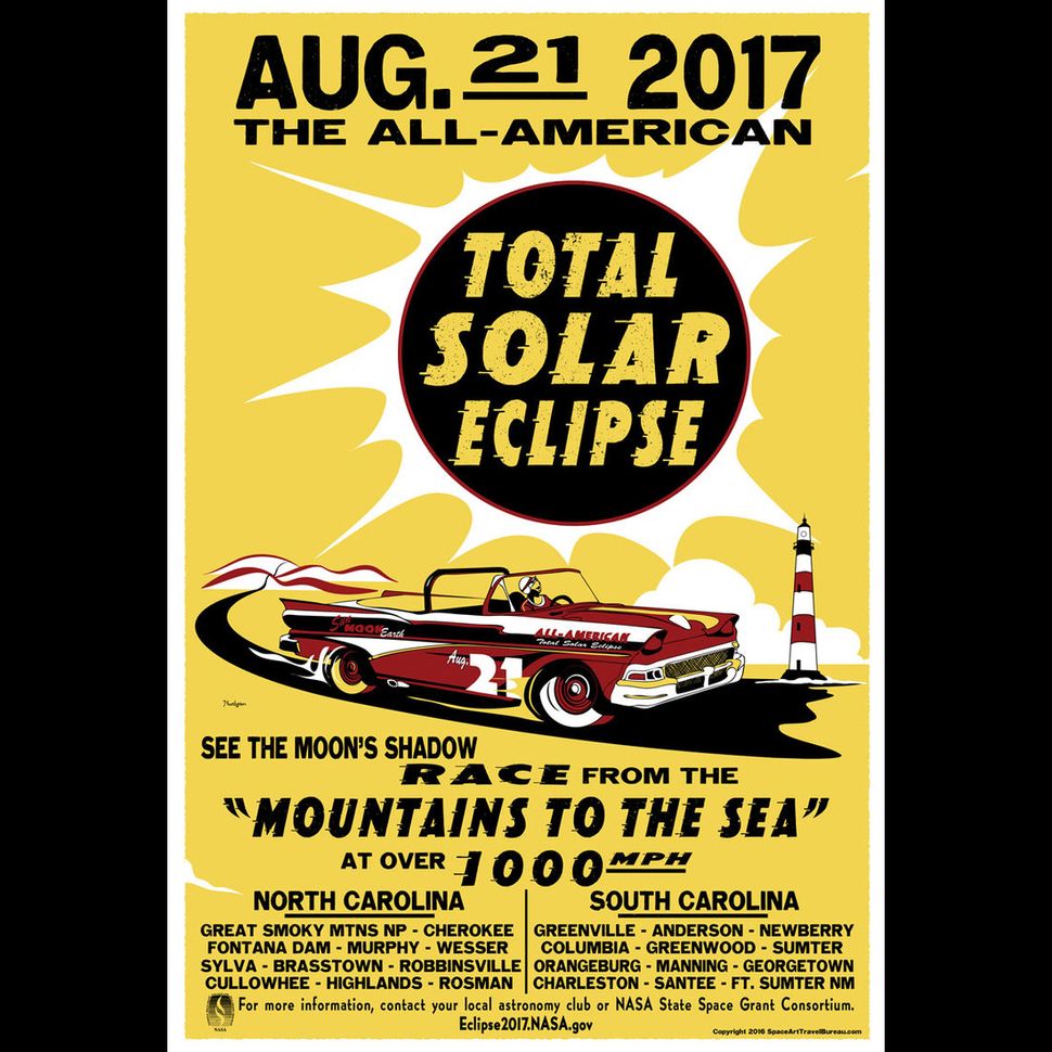 Gorgeous 2017 Solar Eclipse Posters by Astronomer-Artist Tyler Nordgren ...