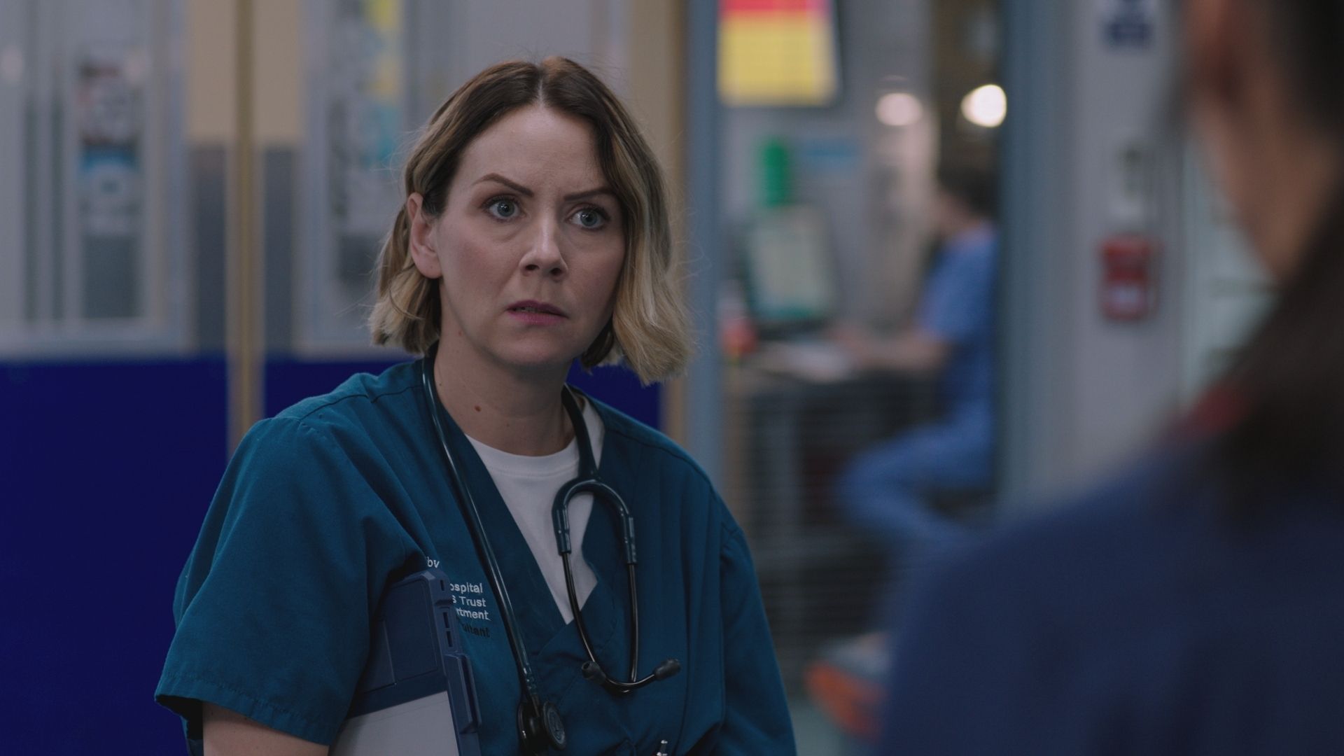 Casualty exclusive: Elinor Lawless: ‘Stevie has never been this scared ...