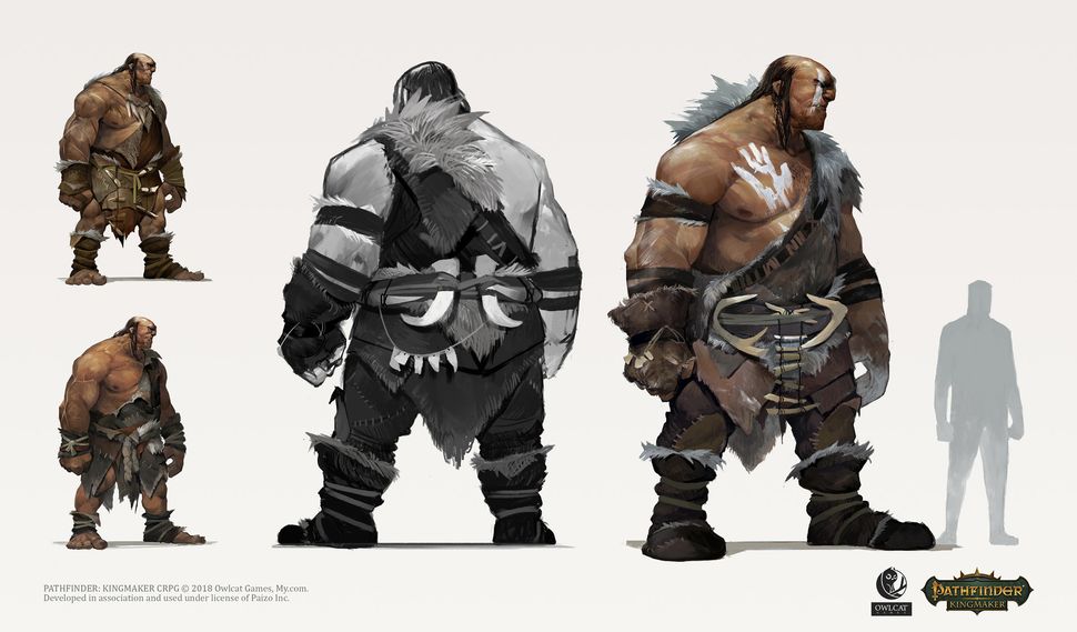 Pathfinder: Kingmaker has some nice portraits, I just wish there were ...