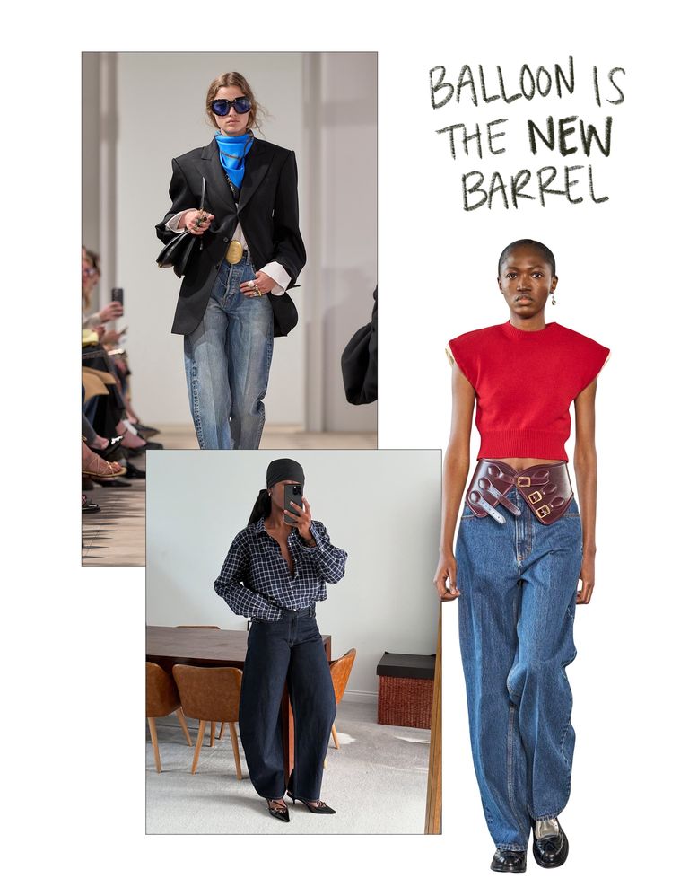 The 6 Major Denim Trends Dominating for Fall 2025 | Who What Wear