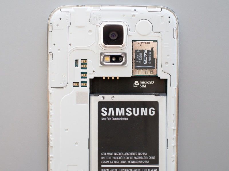 How to insert and replace the SD card on the Galaxy S5 | Android Central