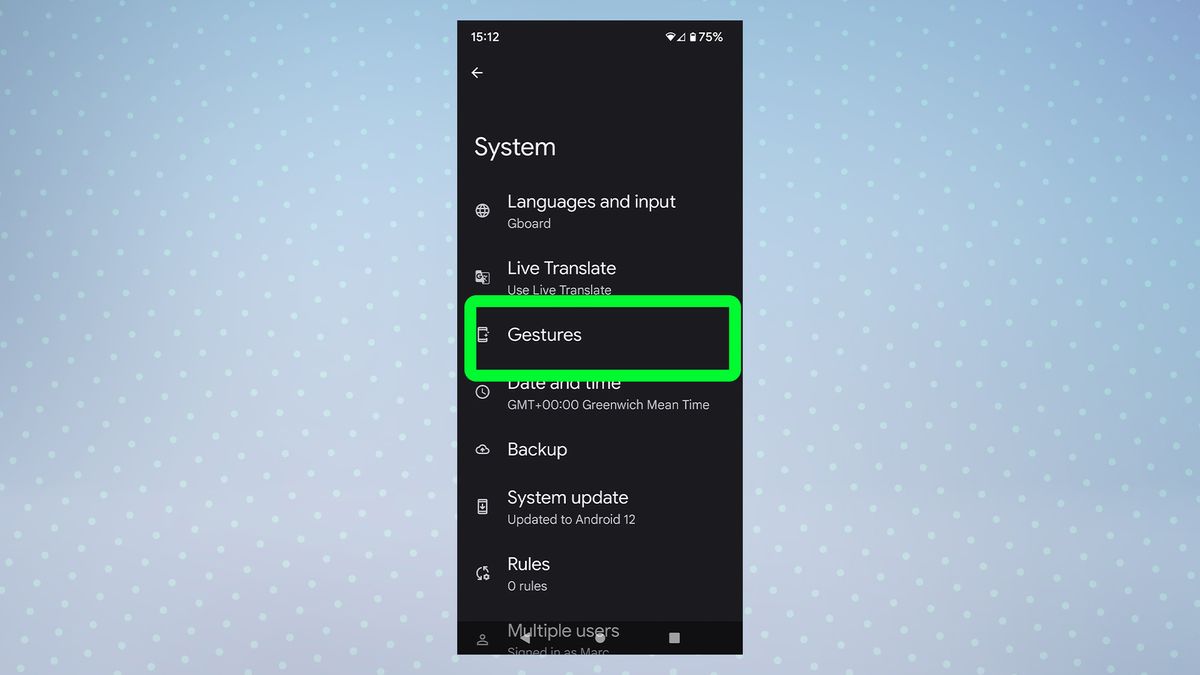 How to turn off your phone with the power button on Android 12 | Tom's ...
