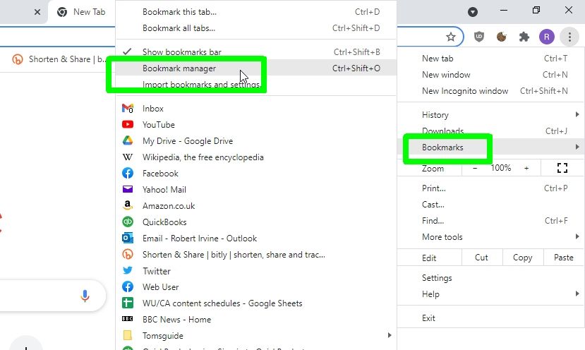 How to export Chrome bookmarks | Tom's Guide