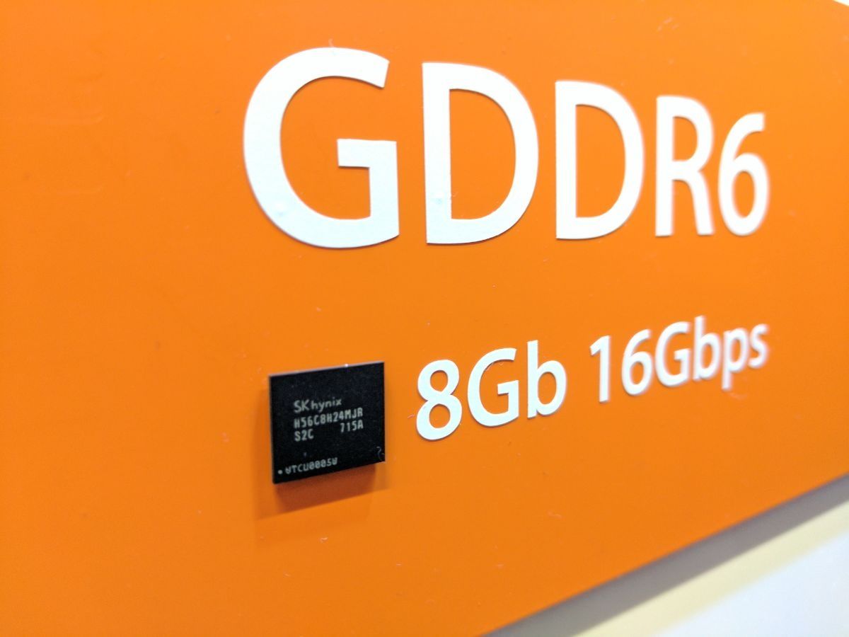 SK Hynix Showcases GDDR6 AT GTC | Tom's Hardware