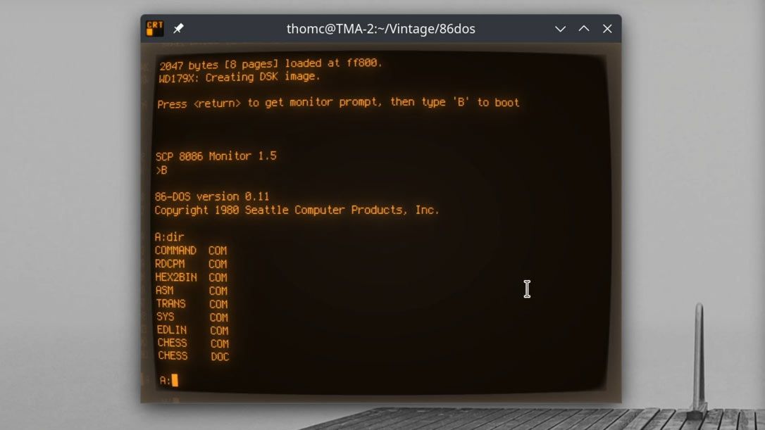 Oldest known version of DOS demoed — recently unearthed 86-DOS taken for a spin by ...